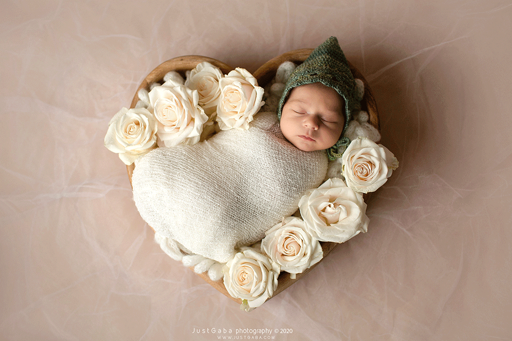 Emilia ~ 10 days old baby girl | Newborn photographer | JustGaba ...