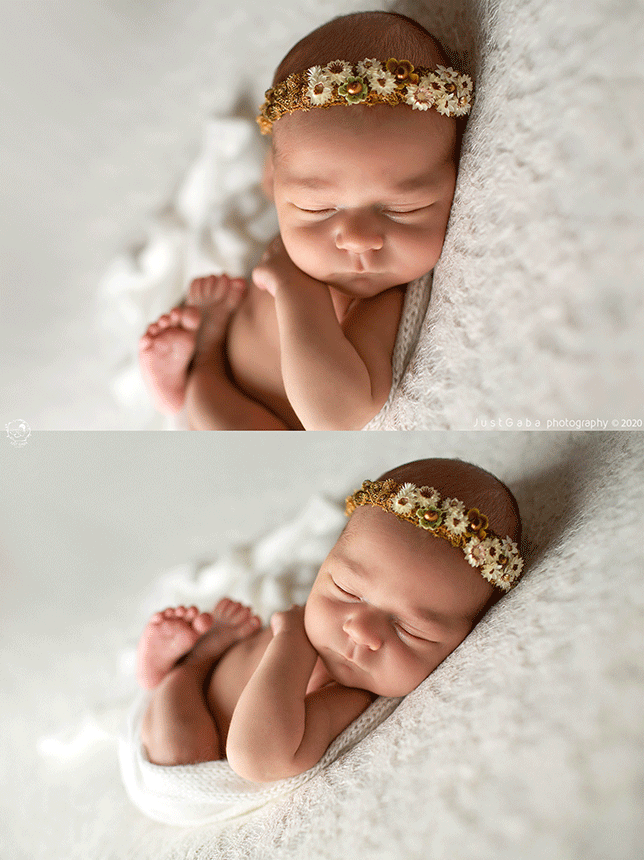 Emilia ~ 10 days old baby girl | Newborn photographer | JustGaba ...