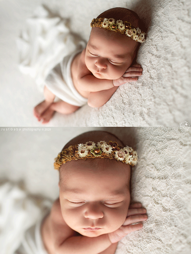 Emilia ~ 10 days old baby girl | Newborn photographer | JustGaba ...