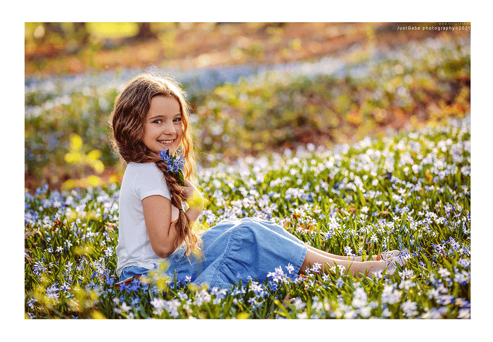 Ievute | Spring photo-session| Child photographer | JustGaba ...